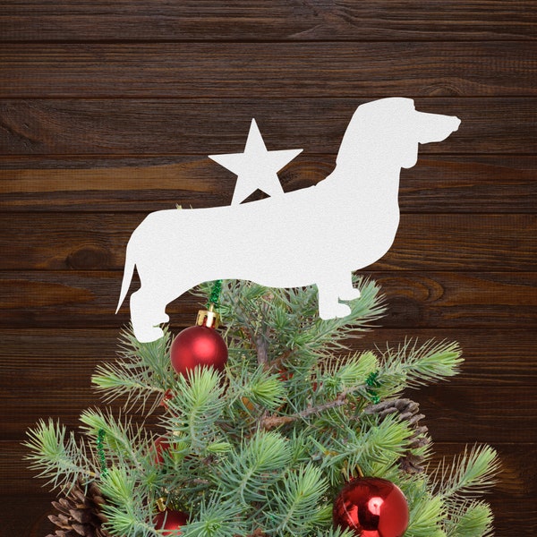 Dachshund Tree Topper - Etsy