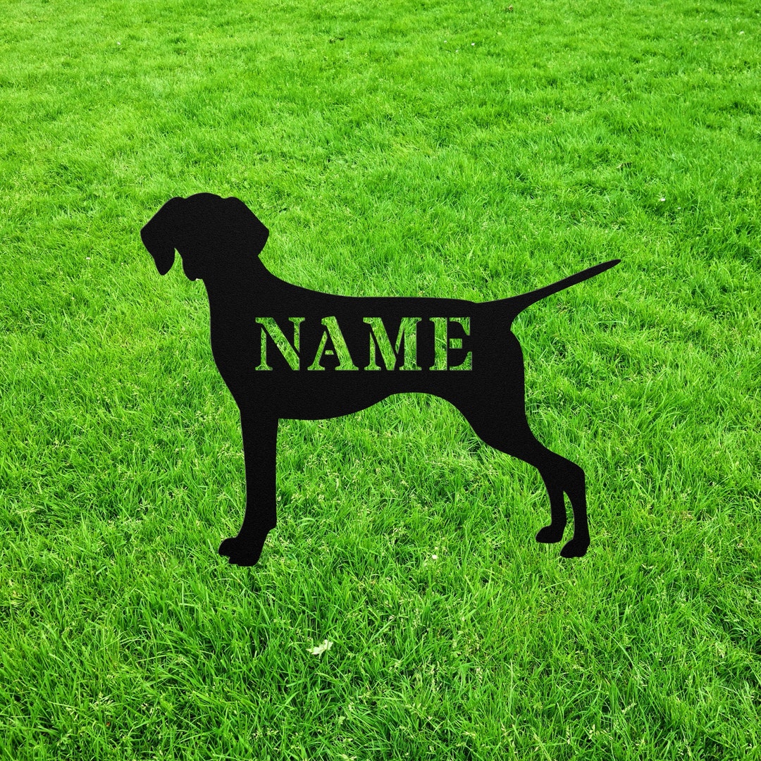 Personalized English Pointer Yard Statue Stake, Custom English Pointer ...