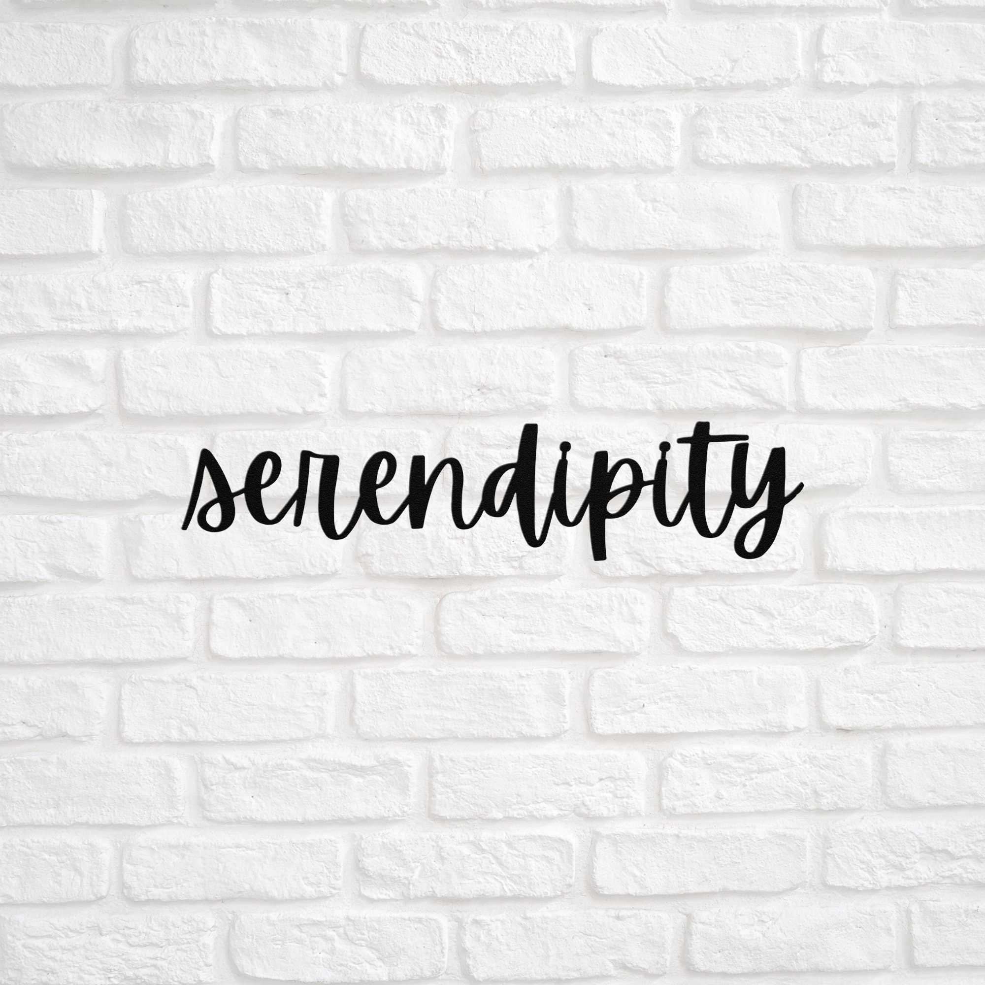 Serendipity Word Art