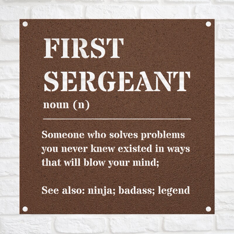 Funny Military Sign - Etsy