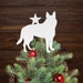 German Shepherd Tree Topper Christmas Holiday Decoration Ornament Dog ...