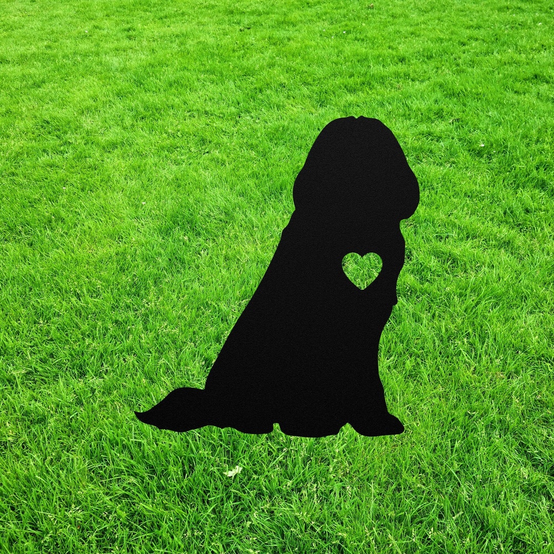 Personalized Labradoodle Garden Statue Stake, Custom Labradoodle ...