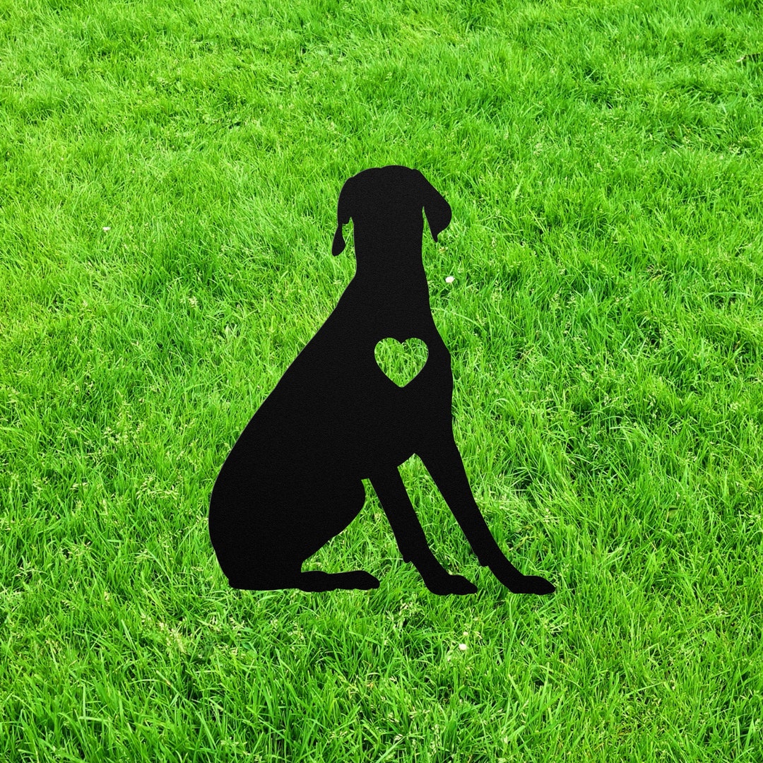 Personalized German Shorthaired Pointer Garden Statue Stake, Custom Gsp ...