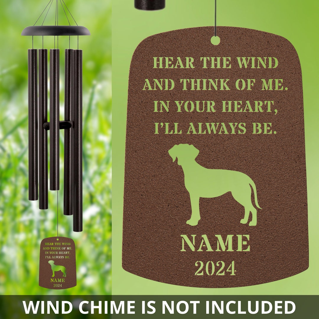 Catahoula Leopard Wind Chime Sail Catahoula Leopard Memorial Catahoula ...