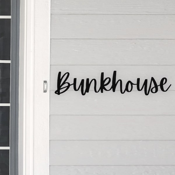 Bunkhouse Sign - Etsy
