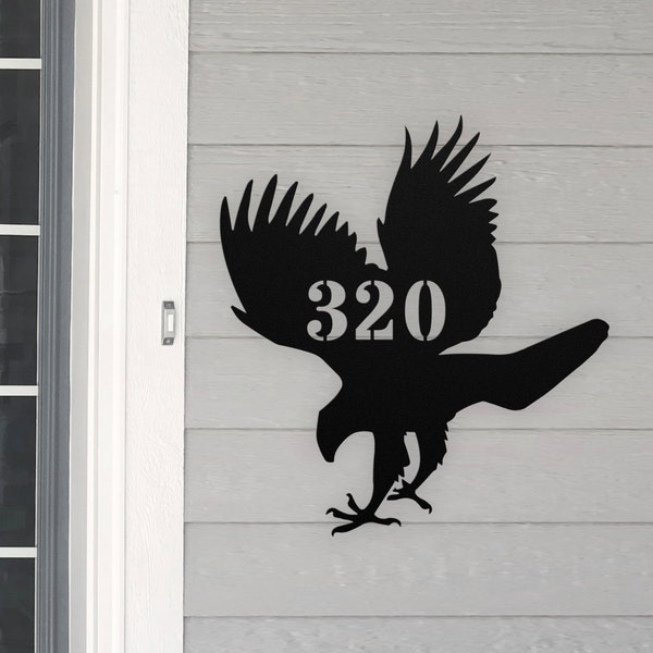 Metal Hawk Wall Art - Etsy