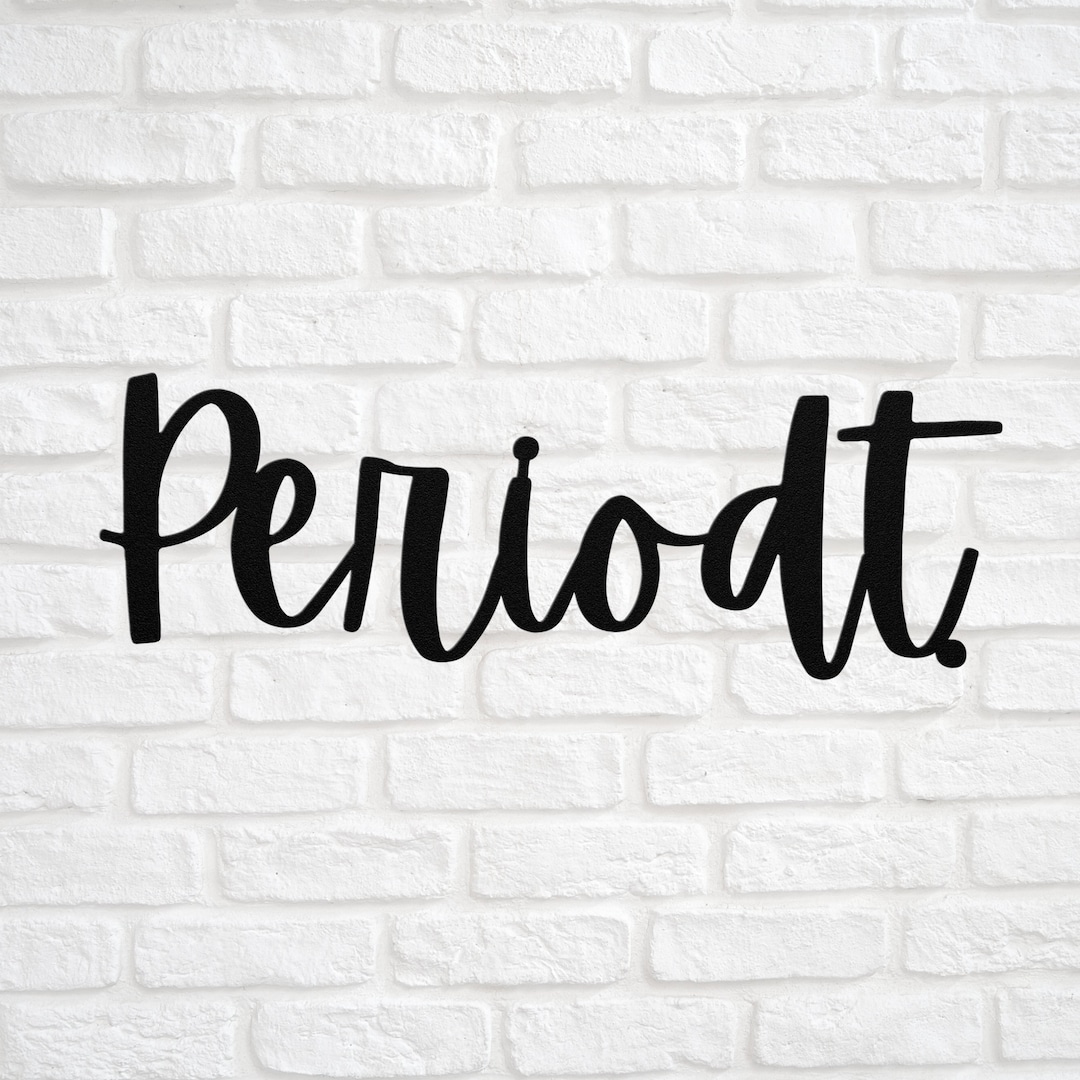Periodt Woman Melanin Metal Sign, Black Woman Wall Art, Afro Woman Home ...
