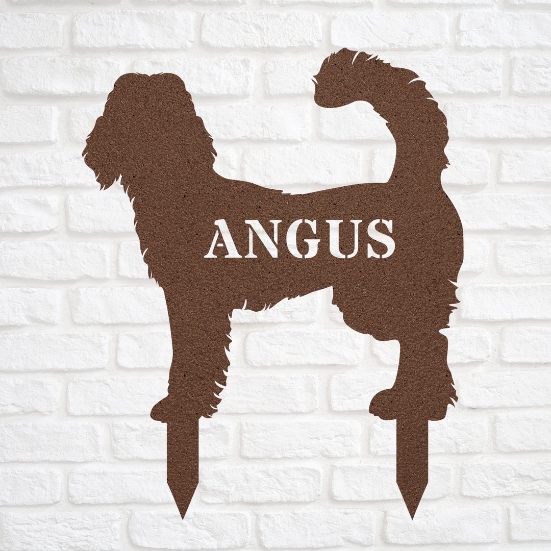 Personalized Sheepadoodle Yard Statue Stake, Custom Sheepa Doodle ...