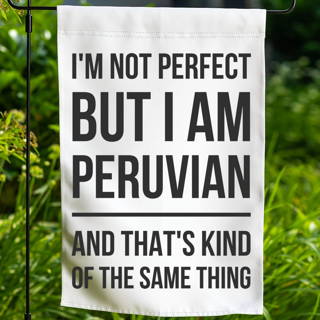 Peruvian Garden Flag, Peru Gifts for Peruvian Lover Party Yard Decor ...