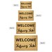 Arabic Doormat Welcome Outdoor Rug Coir Arab Muslim Door Mat Decor ...