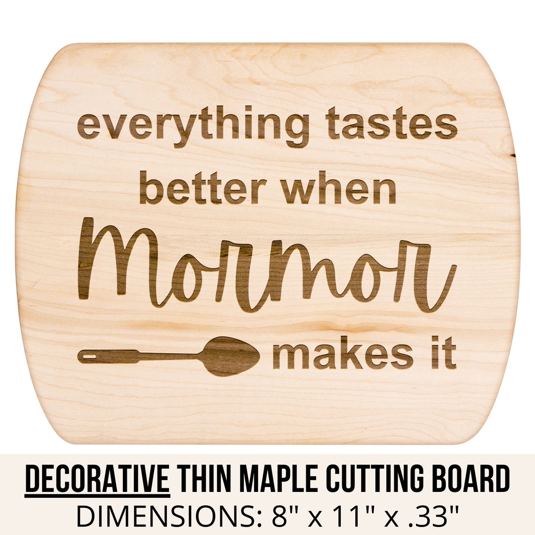Swedish Cutting Board, Mormor Kitchen Gift Mothers Day Gift Everything ...