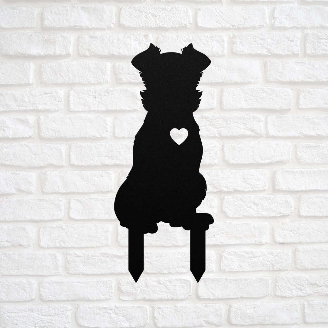 Personalized Cairn Terrier Garden Statue Stake Custom Cairn Terrier ...