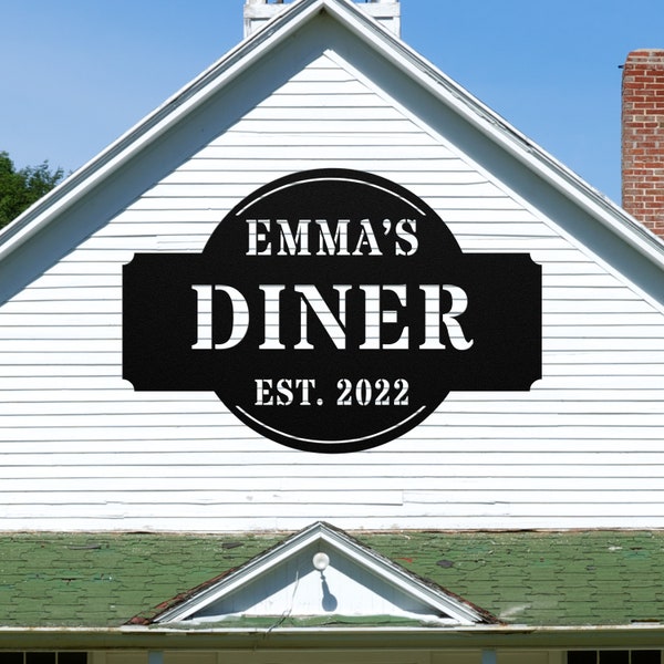 Custom Diner Signs - Etsy