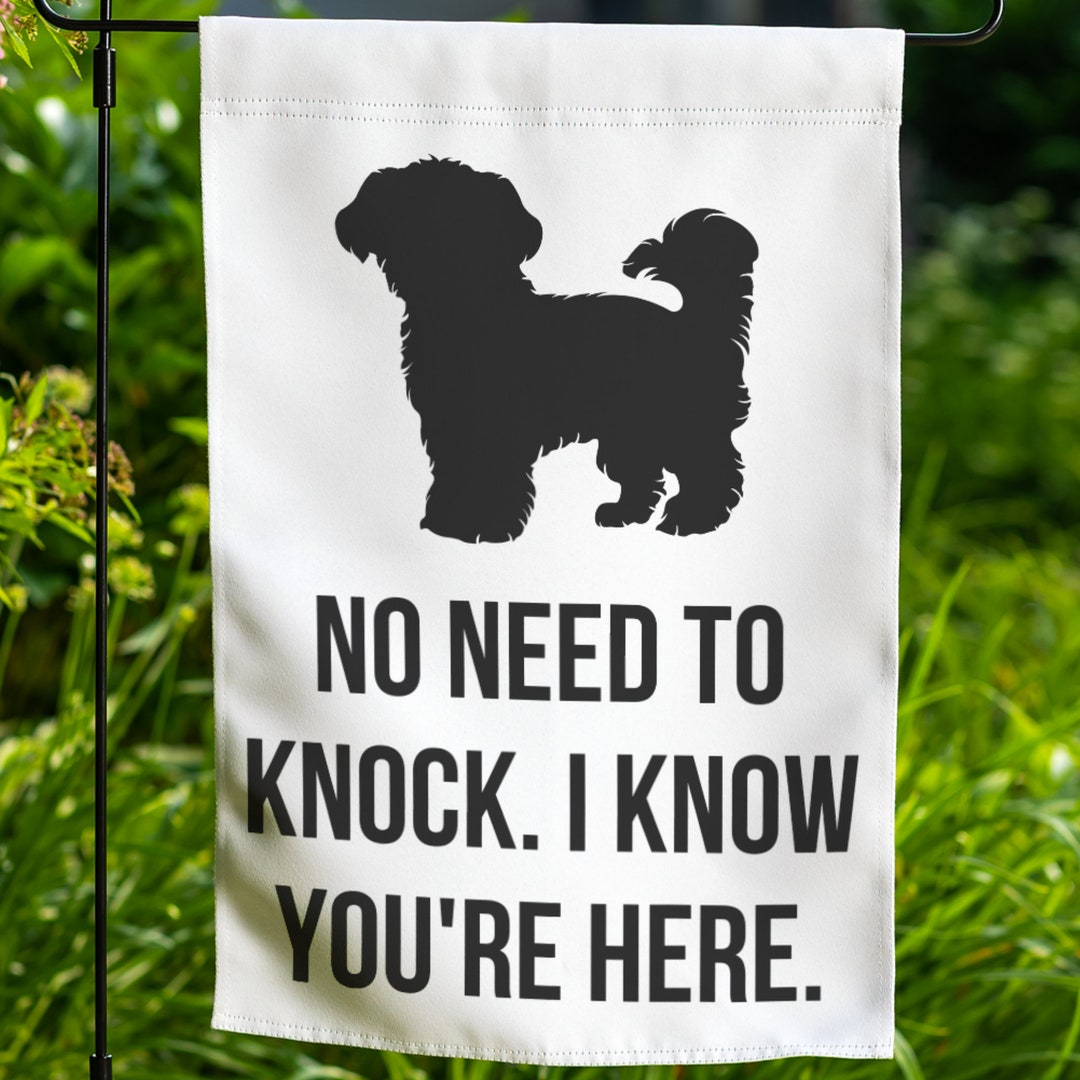 Havanese Garden Flag Yard Sign Art Banner Havanese Gift Lover Outdoor ...