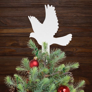 Dove Trees Topper - White Metal Tree Topper - Etsy