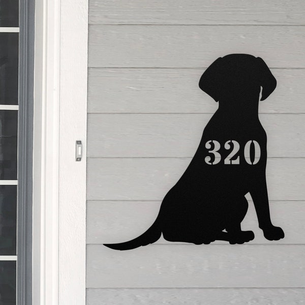 Metal Labrador Silhouette - Etsy
