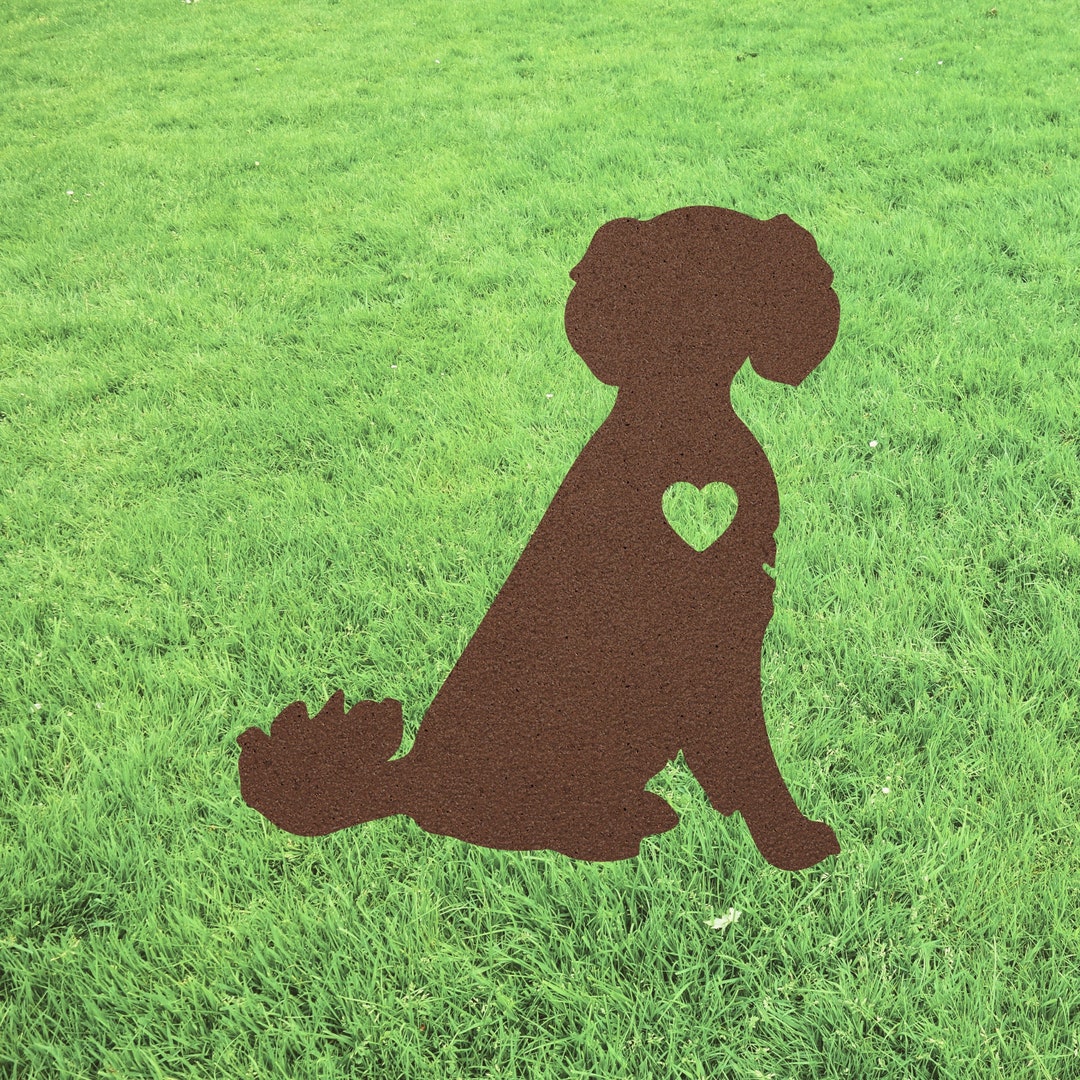 Irish Red and White Setter Yard Statue Stake Red Setter Memorial Wind ...