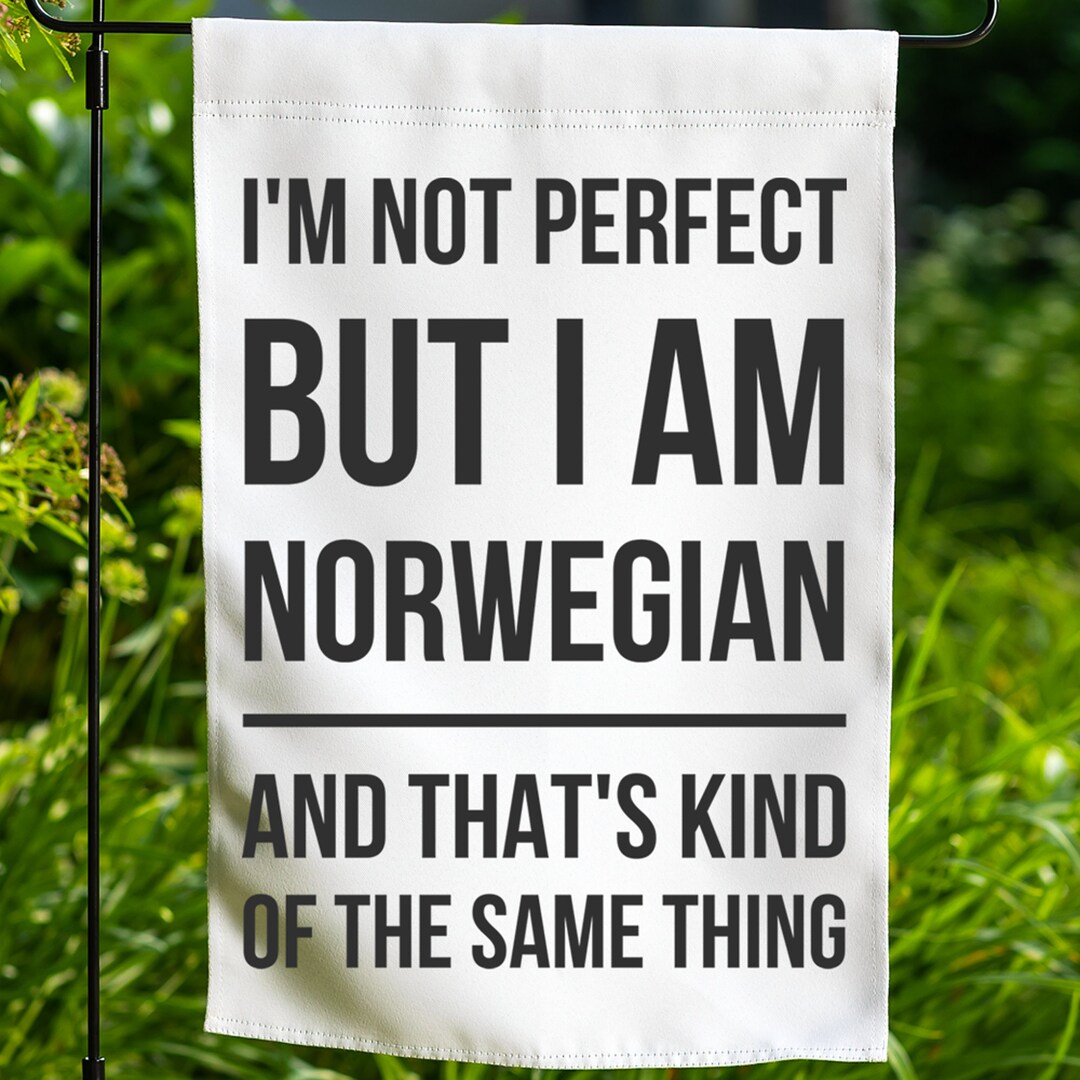 Norwegian Garden Flag, Norway Gifts for Norwegian Lover Party Yard ...