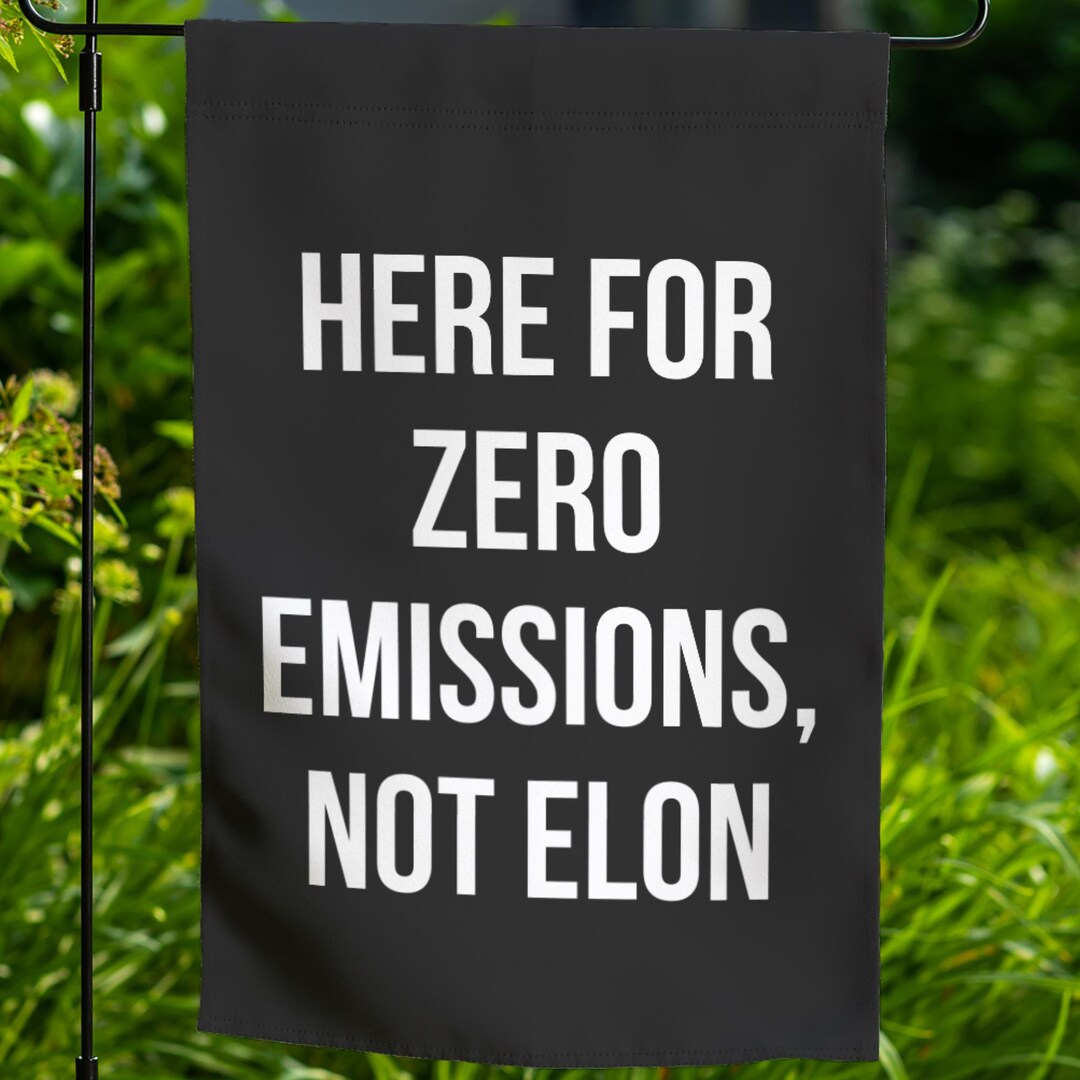 Anti Elon Garden Flag Regret Eco Not Elon Sucks Deport Elon Awful Mars ...