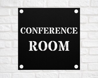 Custom Conference Room Sign - Etsy