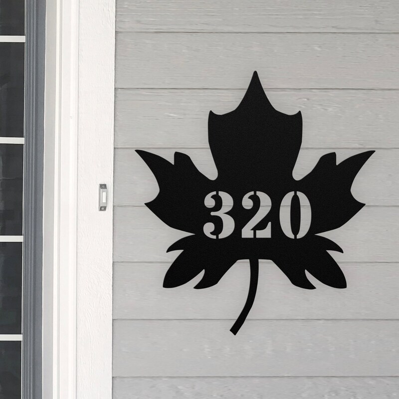 Maple Leaf Plaque - Etsy