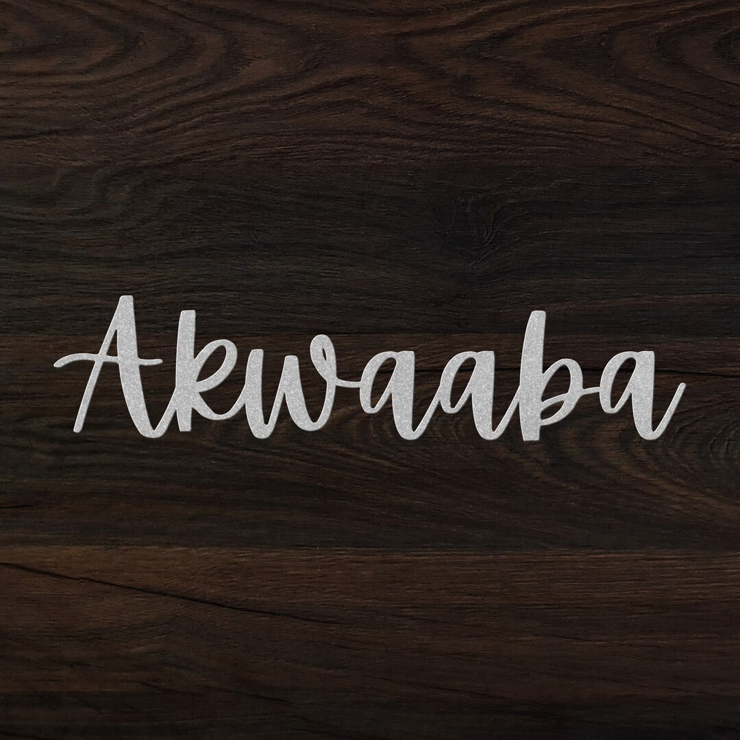 Akan Metal Sign Akwaaba Wall Art Plaque Ghana Front Home Decor Porch ...
