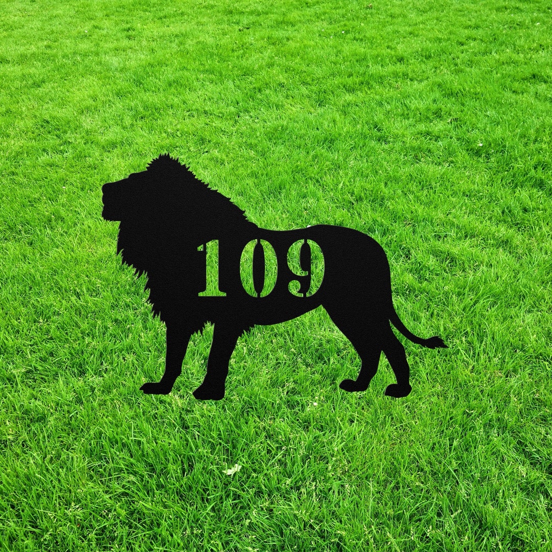 Lion Figurine Lion Figure Lion Statue Lion Miniature Lion Silhouette ...