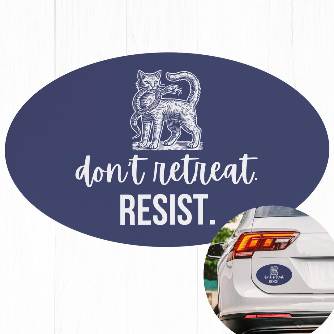 Pro-democratic Resist Car Magnet Resistance Bumper Democrat Democratic ...