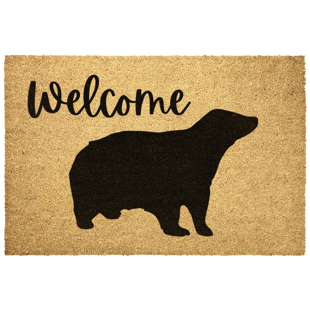 Honey Badger Doormat Gift Outdoor Rug Door Mat Decor Housewarming ...