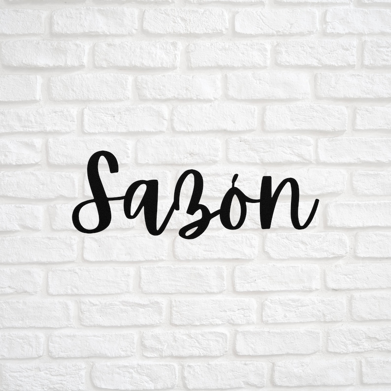 Sazon Sign Puerto Rico Metal Home Decor Puerto Rico Decor - Etsy