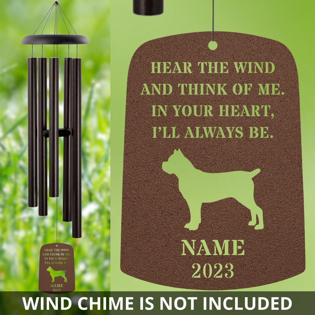 Cane Corso Wind Chime Sail Cane Corso Memorial Cane Corso Loss Gift ...