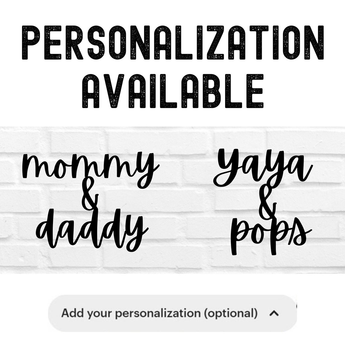 Abuelo Metal Sign Gift Word Wall Art - Script Word Art Decor Gift ...