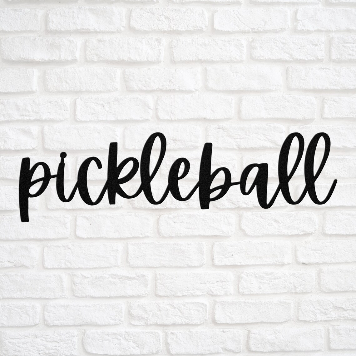 Pickleball Metal Sign Wall Art Metal Custom Pickleball Sign, Pickle ...
