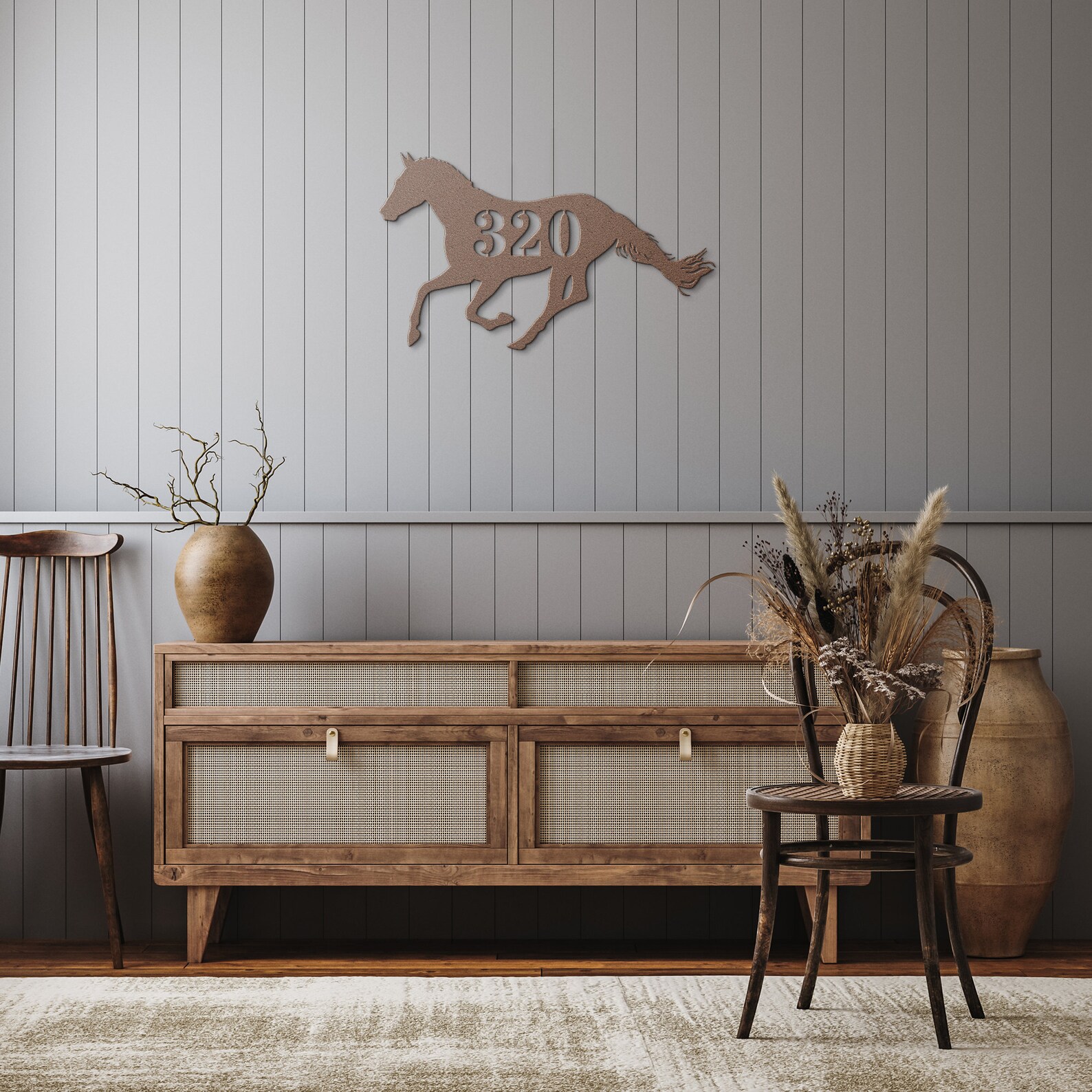 Personalized Horse Address House Number Sign Horseback Riding Metal ...