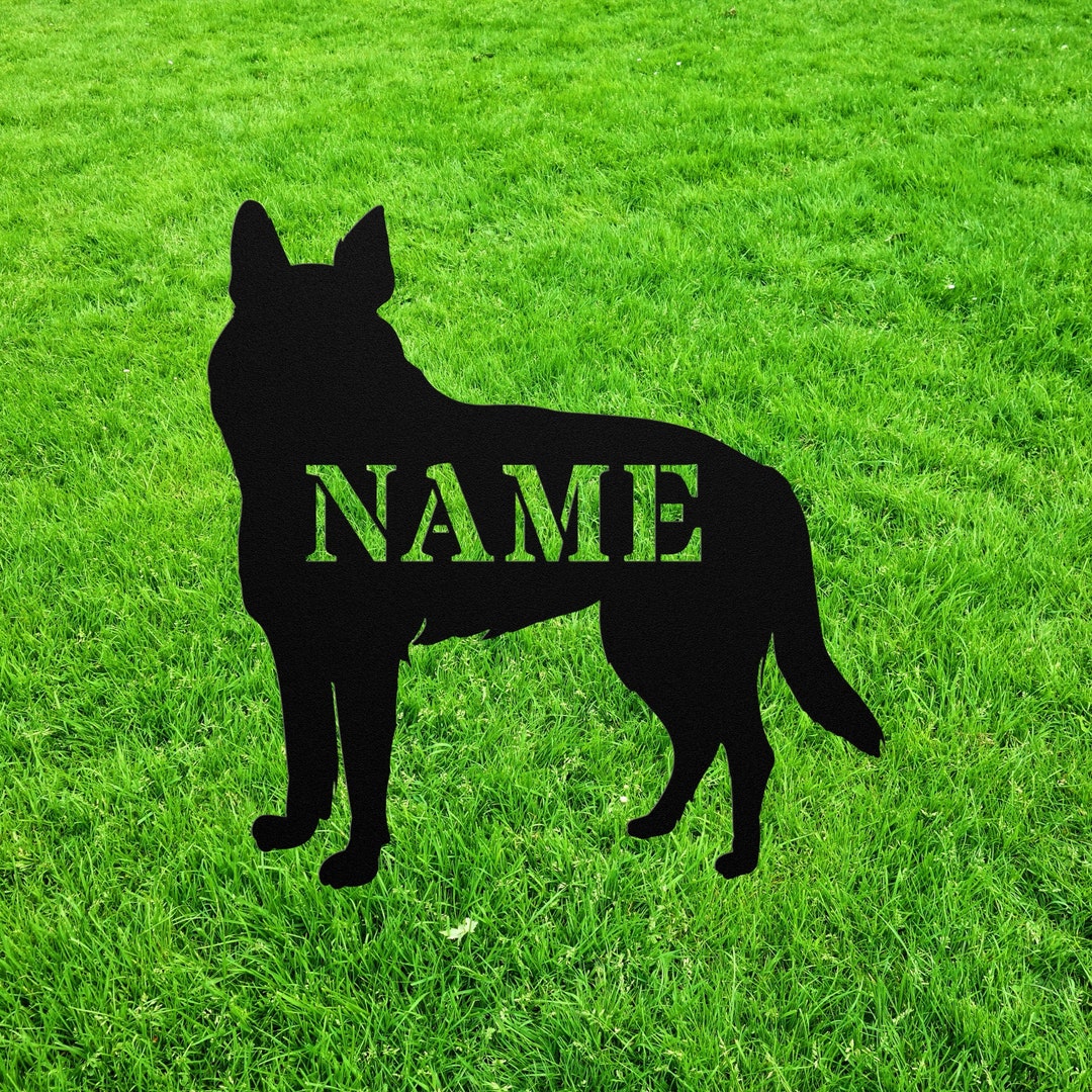 Shiloh Shepherd Yard Statue Stake, Shiloh Shepherd Memorial Wind Chime ...