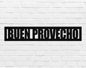 Buen Provecho Kitchen Sign - Etsy