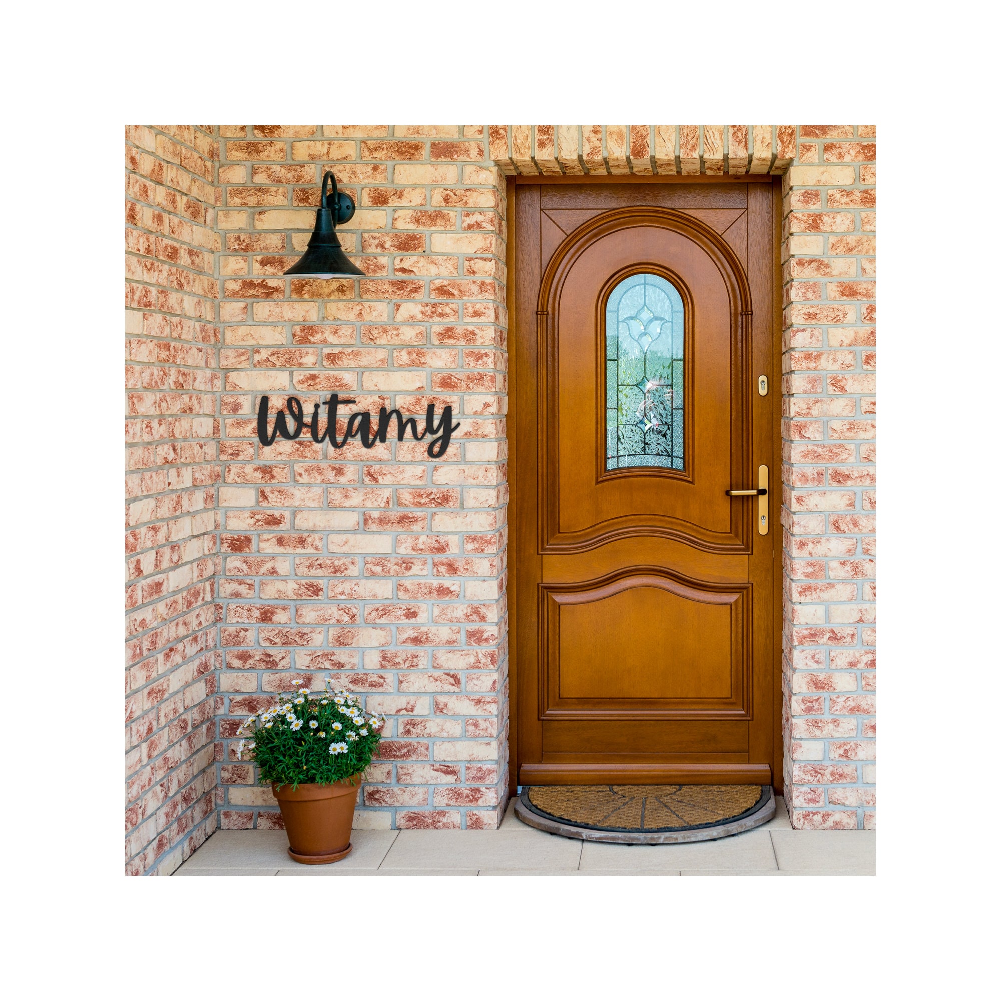 Witamy Sign Polish Welcome Metal Sign Wall Art Plaque Poland Katowice ...