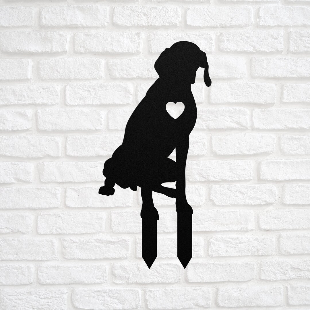 Personalized German Shorthaired Pointer Garden Statue Stake, Custom Gsp ...