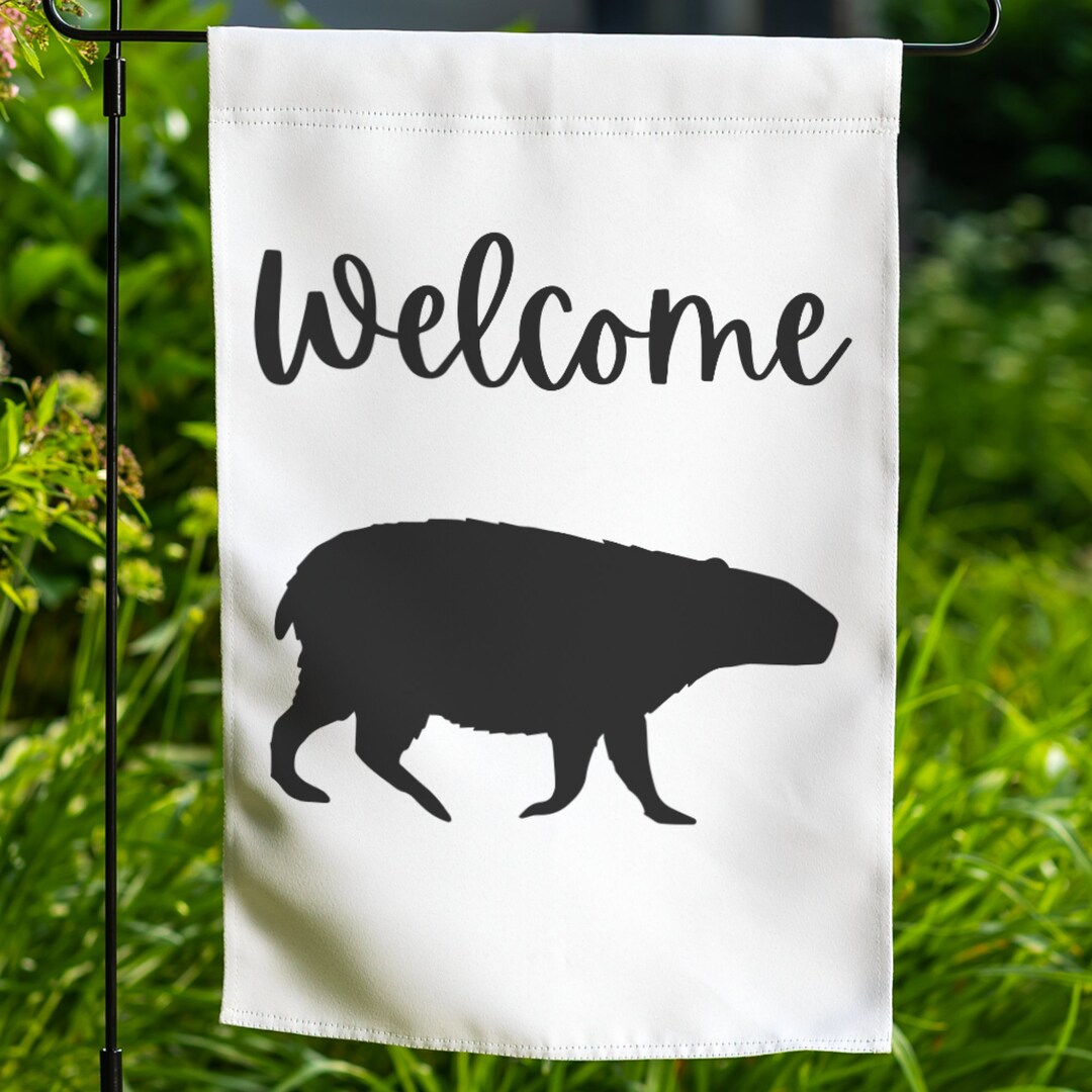 Capybara Garden Flag Banner Yard Sign Decor Housewarming Home Summer ...