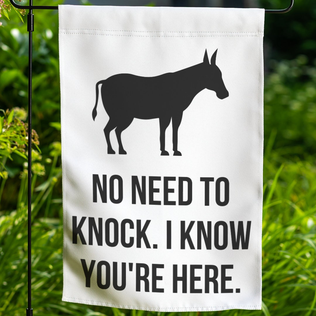 Mule Garden Flag Yard Sign Art Banner Mule Gift Lover Outdoor Decor ...