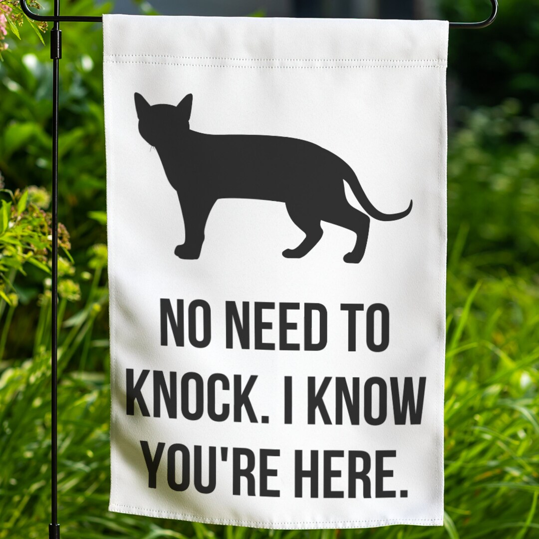 Siamese Cat Garden Flag Yard Sign Art Banner Siamese Cat Gift Lover ...