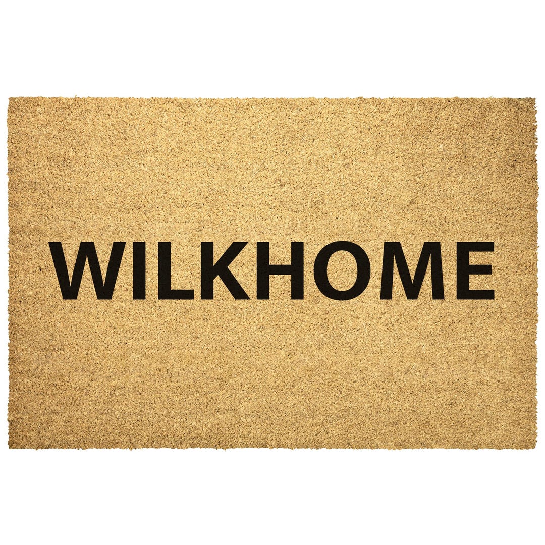 Hunsrik Welcome Doormat Wilkhome Outdoor Rug Coir Door Mat Rio Grande ...