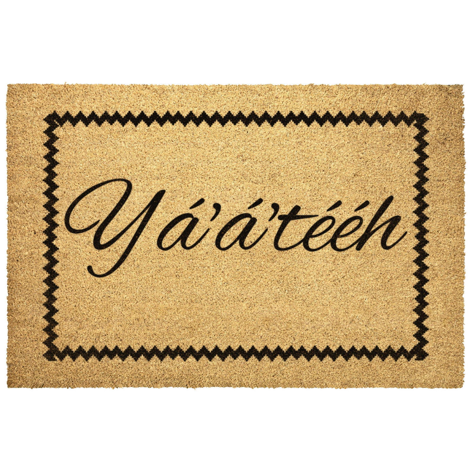 Hello in Navajo Native American Doormat Outdoor Rug Door Mat Tribal ...