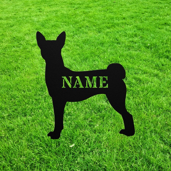 Basenji Figurine - Etsy