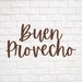 Buen Provecho Sign, Kitchen Metal Sign, Kitchen Sign, Buen Provecho ...