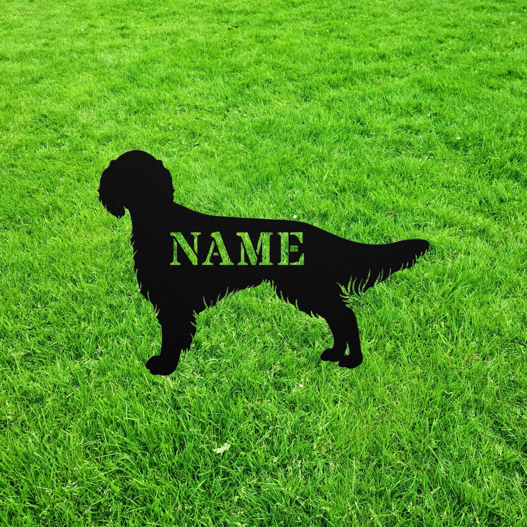 Personalized English Setter Statue Stake, Custom English Setter Dog ...
