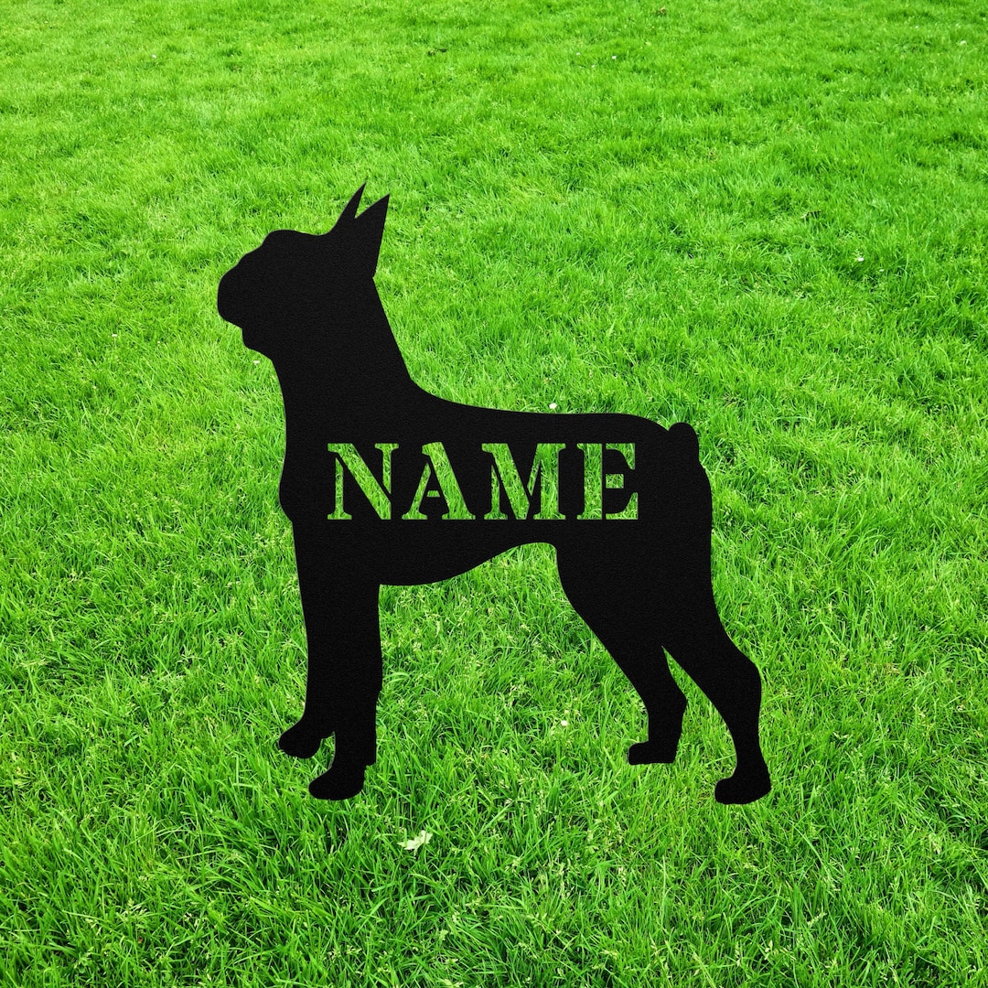 Boston Terrier Memorial Gift Boston Terrier Statue Loss Keepsake Metal ...