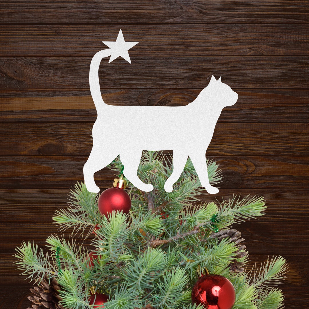 Cat Tree Topper Christmas Holiday Decoration Ornament Dog Gift Ideas ...