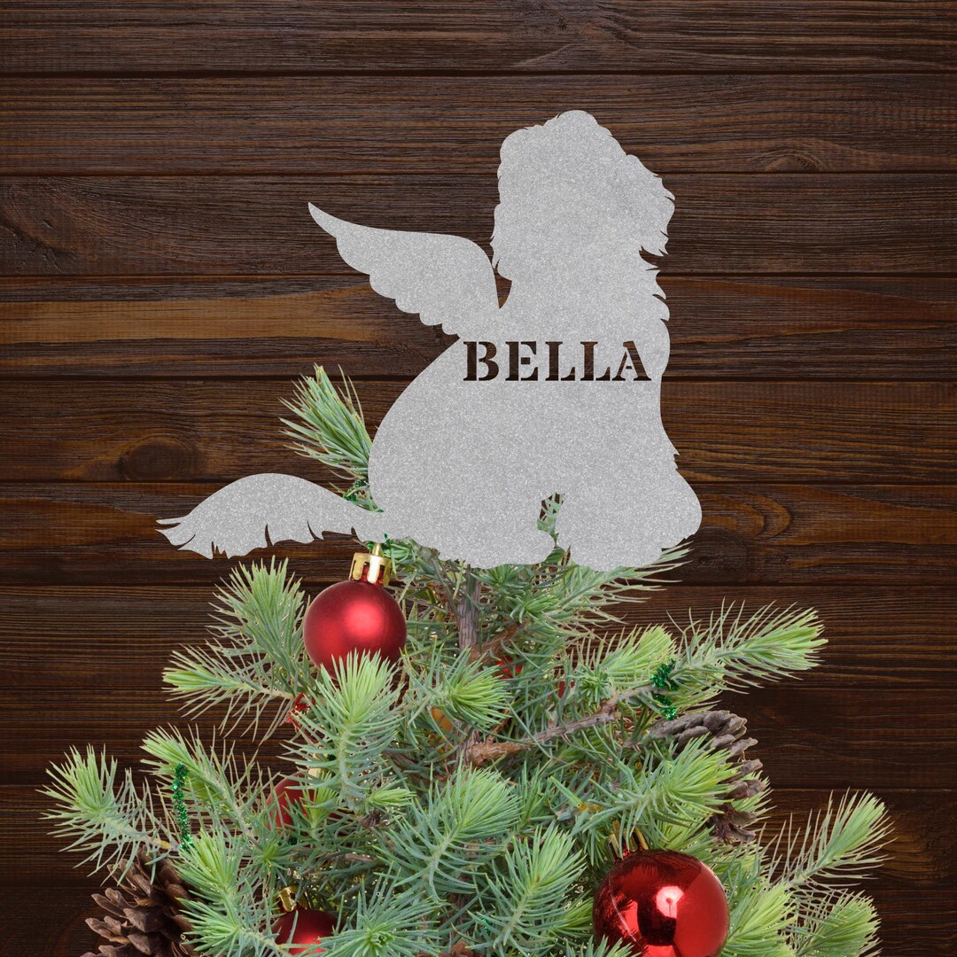 Labradoodle Tree Topper Christmas Holiday Decoration Ornament Dog Gift ...