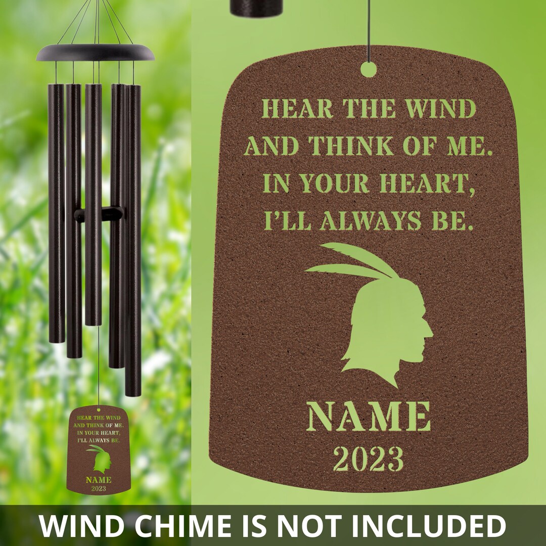 Native American Wind Chime Sail Native American Wind Chime Memorial ...